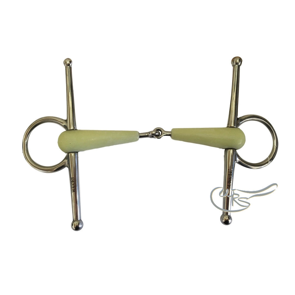 Full Cheek Jointed Apple Mouth Snaffle – White Rose Saddlery Ltd